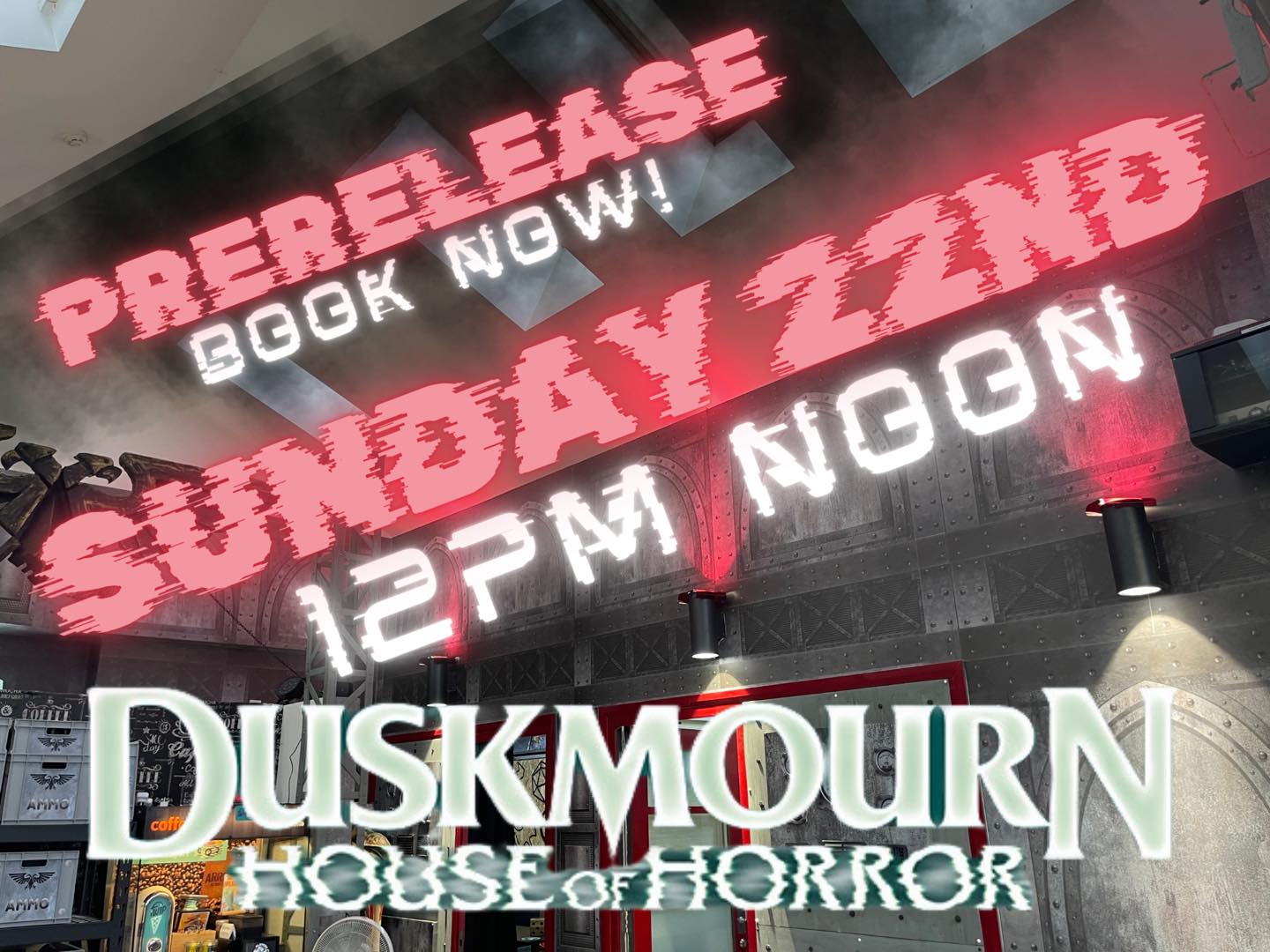 Duskmourn Pre Release Sunday Sep 22nd - Wargames Workshop